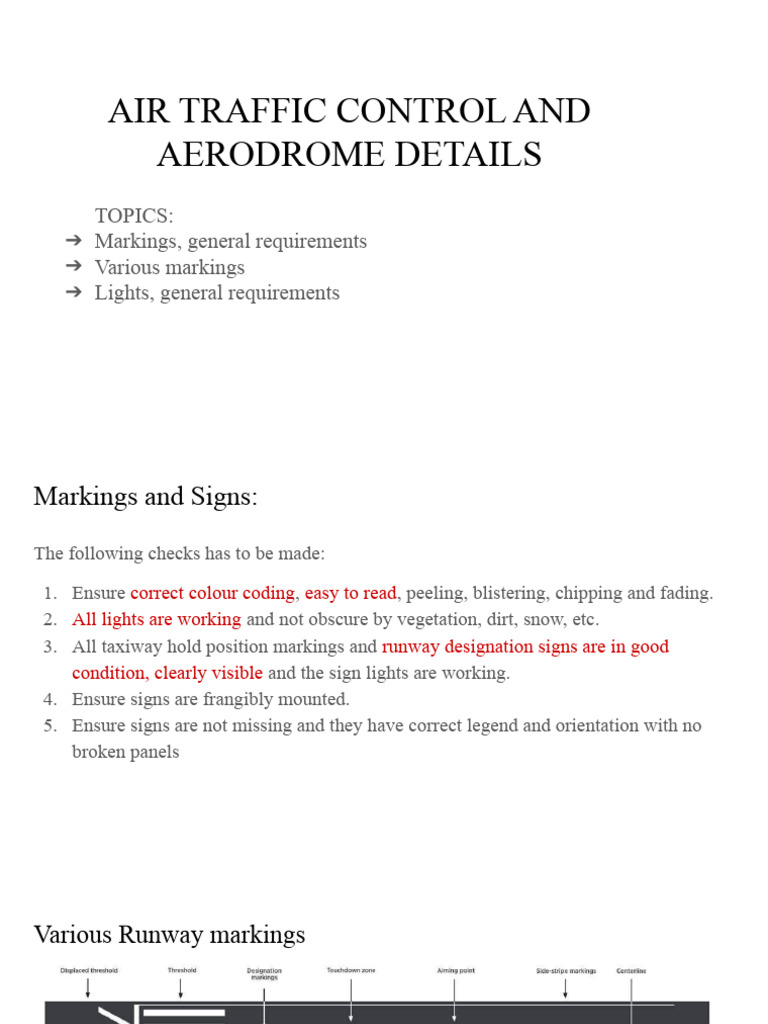 Air Traffic Control | PDF | Runway | Airport