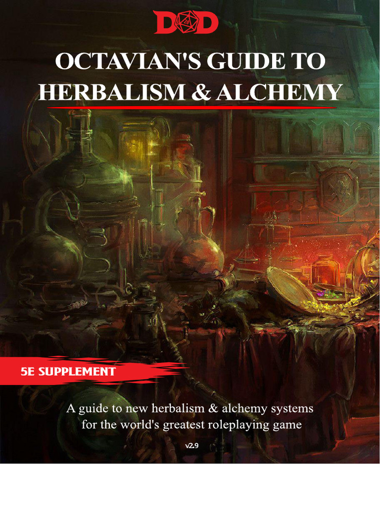 OCTAVIAN - S GUIDE TO HERBALISM & ALCHEMY - The Homebrewery | PDF