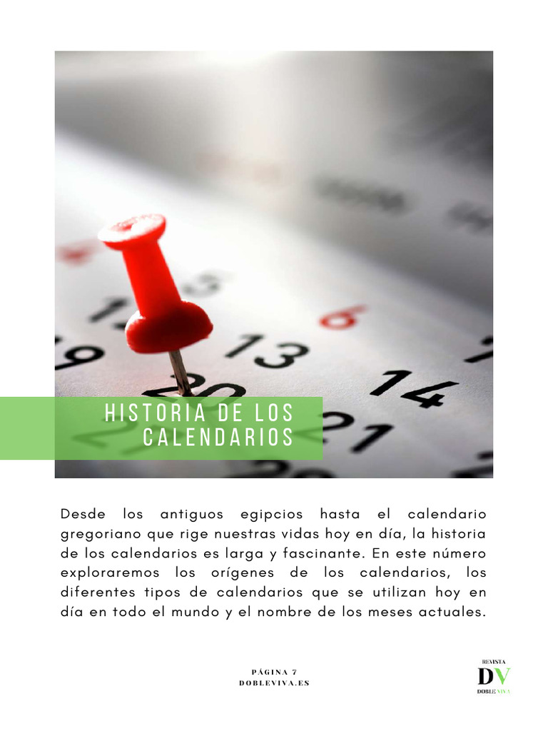 Historia de Los Calendarios | PDF | Calendario | Año