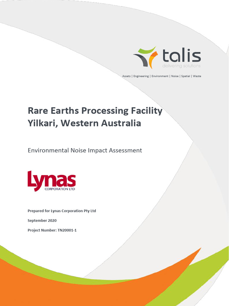Appx P - REPF Noise Assessment v4.0 | PDF | Noise | Sound