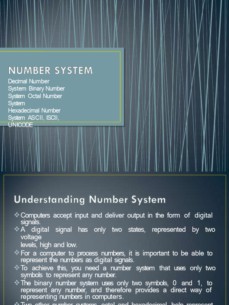 004 Number System | PDF | Character Encoding | Ascii