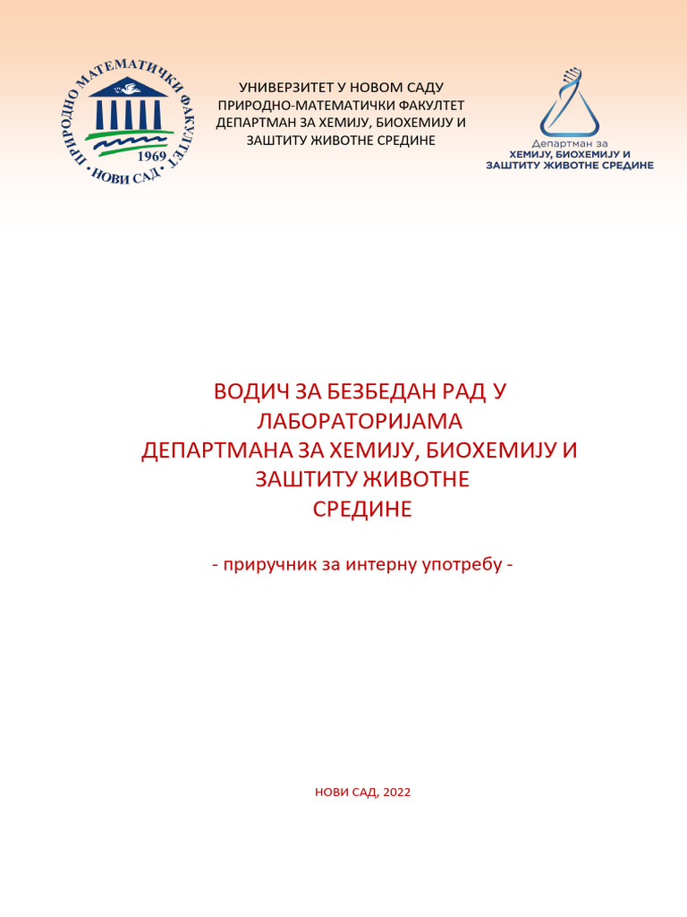 Vodic Za Bezbedan Rad 2022 | PDF