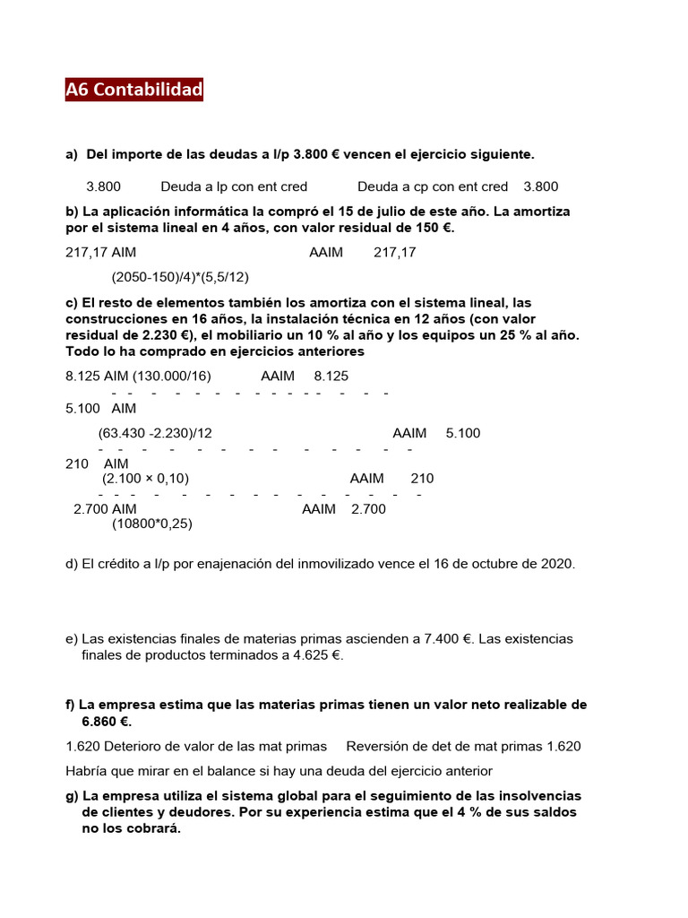 Análisis Contable y Financiero | PDF | Servicios financieros | Business