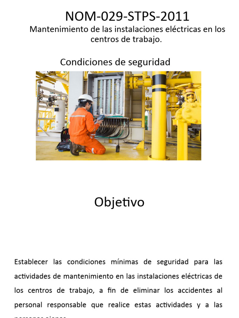Nom 029 STPS 2011 | PDF | Ingenieria Eléctrica | Electricidad