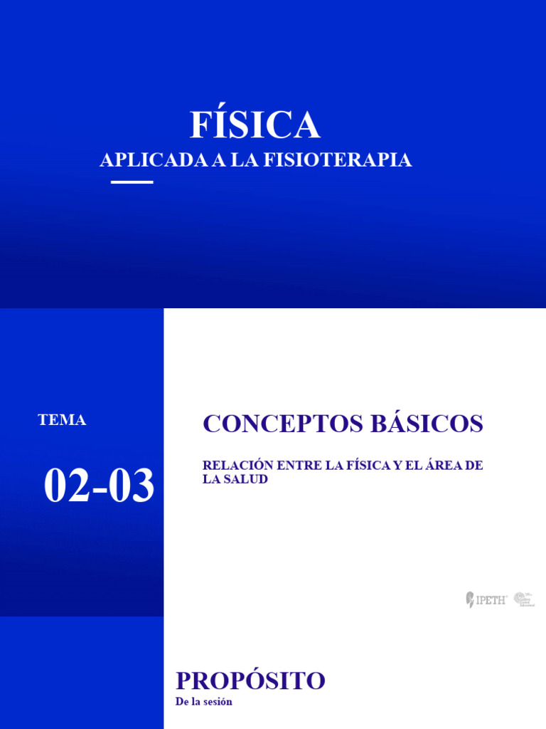 Fisica - Sesion 2-3 - Conceptos Basicos | PDF | Física | Fuerza