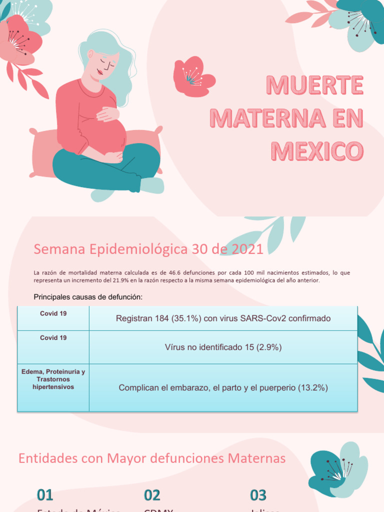 Muerte Materna en Mexico | PDF | Muerte materna | Enfermedades y trastornos
