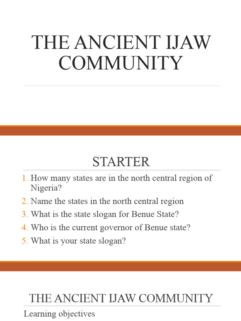 Exploring the Ijaw Community History | PDF | Travel