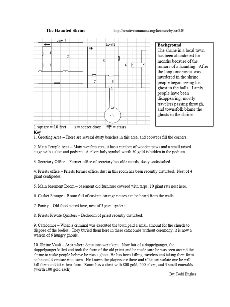 Haunted Shrine Dungeon Guide | PDF