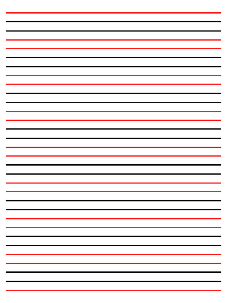 Grade 1 Handwriting Lines | PDF