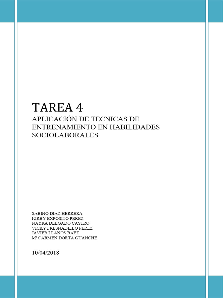 Tarea 4 | PDF | Plan de estudios | Internet