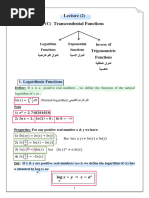 Logarithm Cheat Sheet | PDF | Logarithm | Mathematical Relations