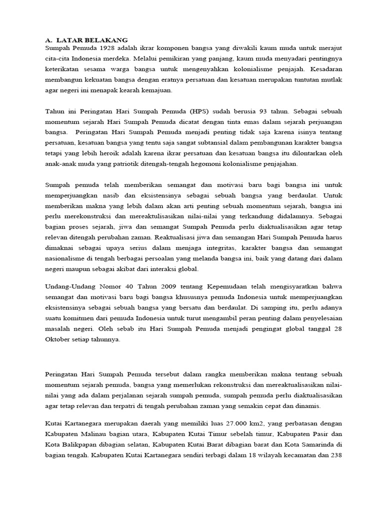 Proposal Pakem | PDF