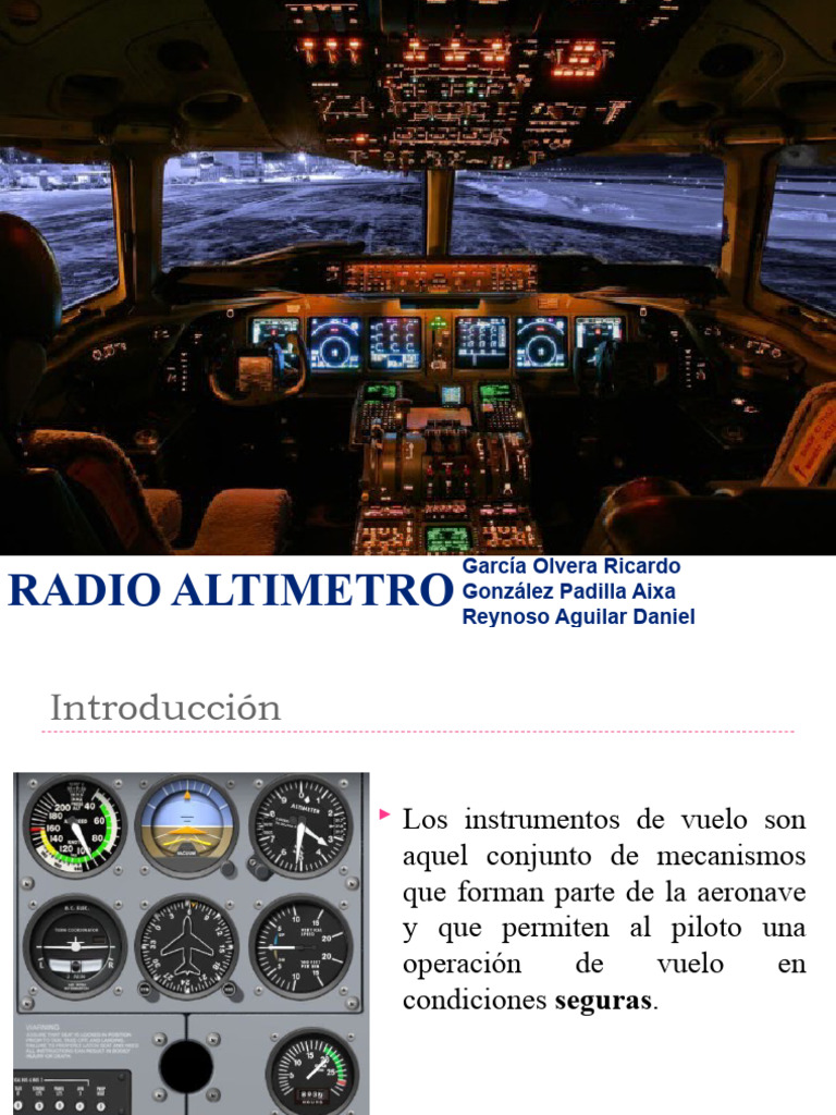 Radio Altimetro | PDF | Radio | Altímetro