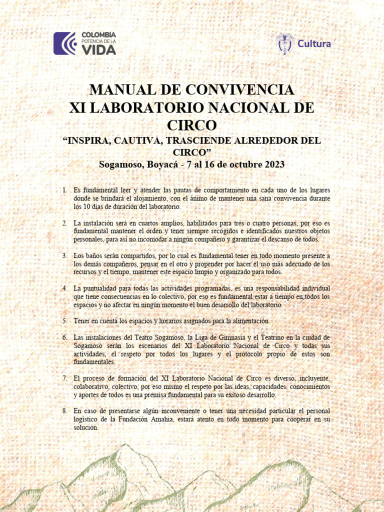 Manual y Carta de Aceptación de Términos y Condiciones | PDF | Laboratorios