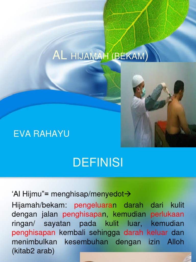 Al Hijamah (Bekam) XX | PDF