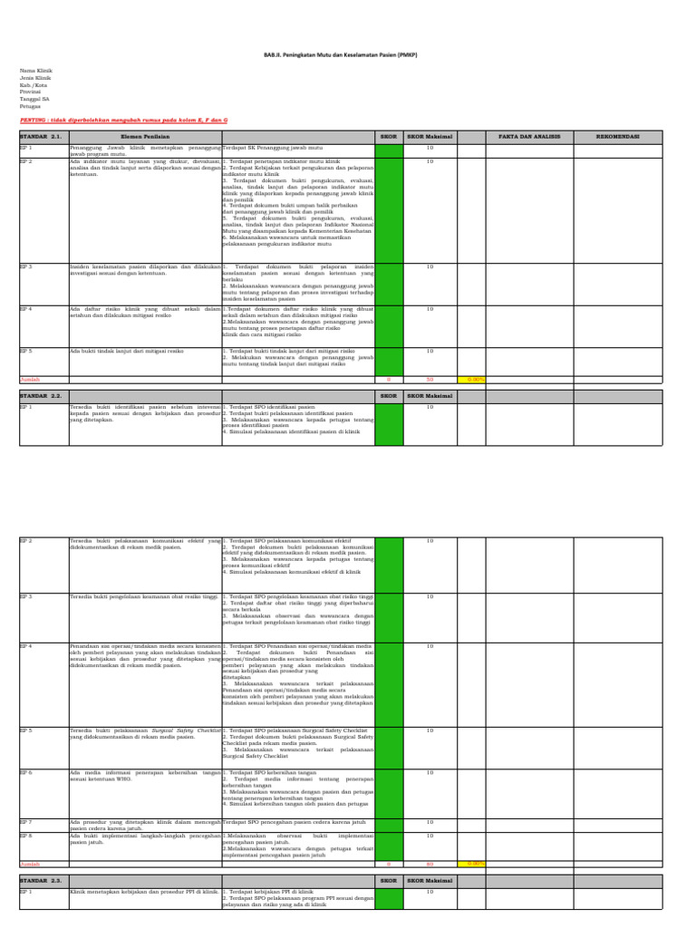 TEMPLATE SA AKREDITASI KLINIK Edit 02052023 | PDF | Sains & Matematika ... TEMPLATE SA AKREDITASI KLINIK Edit 02052023 | PDF | Sains & Matematika ...