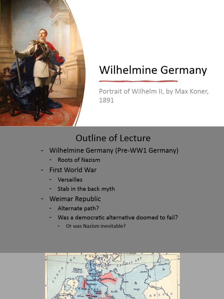 Context, WW1 and Weimar | PDF | Weimar Republic | German Empire