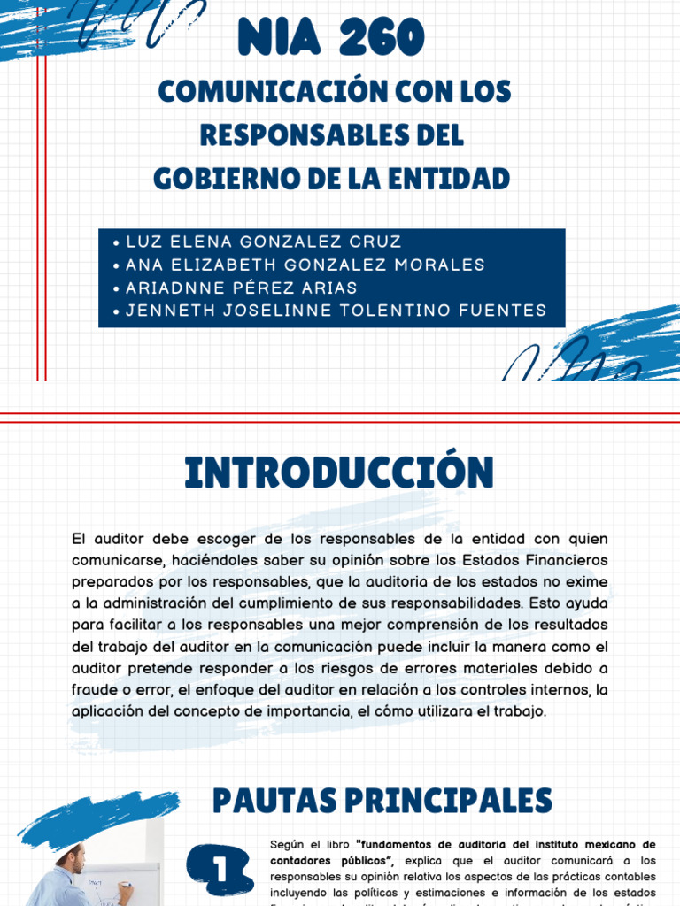 Expo Nia 260 | PDF | Auditoría | Contralor