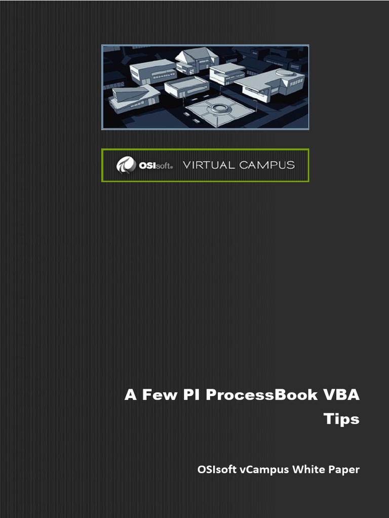 vCampus+Library White+Papers+and+Tutorials PI+ProcessBook White+Paper+ ...
