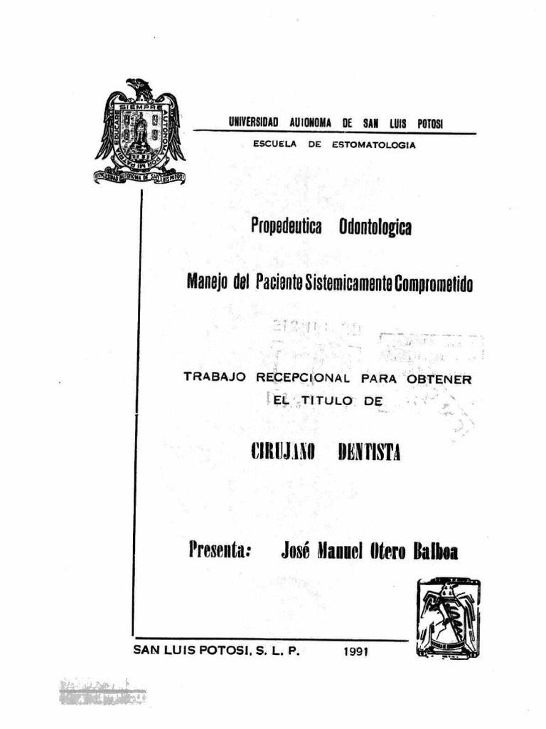 Tesis JMOB 1991 | PDF