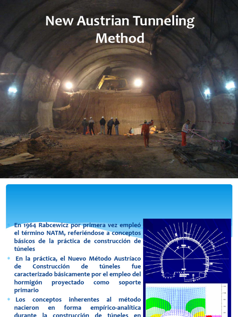 Método NATM en Construcción de Túneles | PDF | Túnel