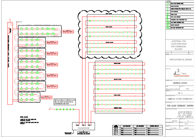 Fire Alarm Schematic Diagram | PDF
