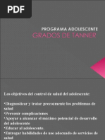 Escala de Tanner | PDF | Sistema reproductivo | Anatomia sexual