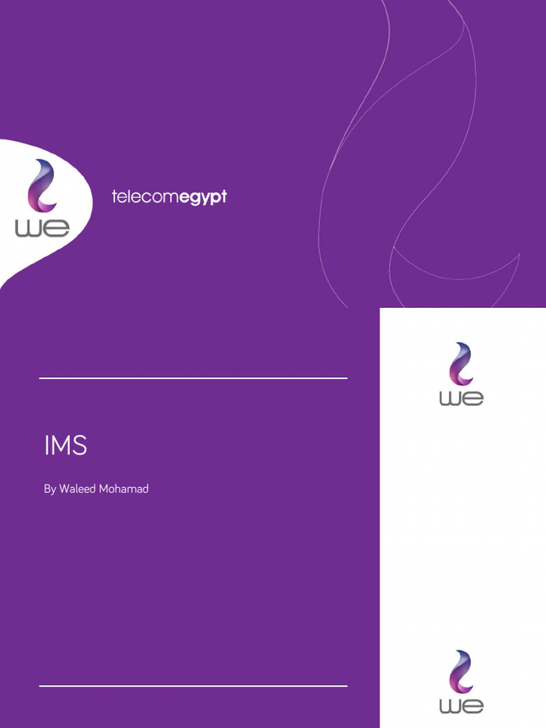 IMS Training | Download Free PDF | Ip Multimedia Subsystem | Computer Network