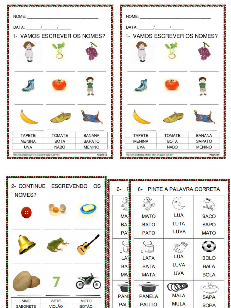 Fichas_INTERNET | PDF