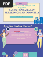 Modul Ajar Ekonomi 11 Bab 1 - Badan Usaha Dalam Perekonomian | PDF