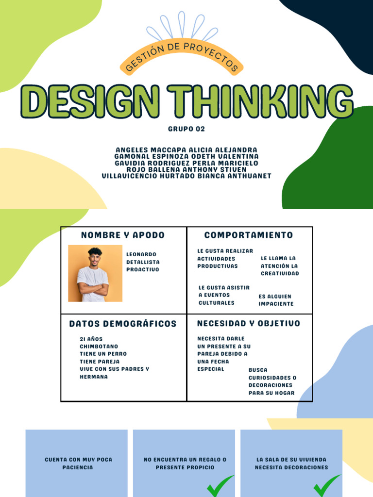 Sesión 02 - Grupo 02 - Design Thinking | PDF
