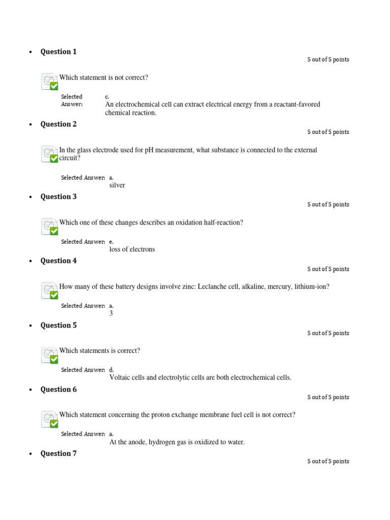 Electrochem | PDF | Electrochemistry | Redox