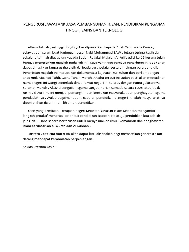 Majalah Al-Arif: Pendidikan Rabbani Kelantan | PDF | Kesehatan Holistik ...