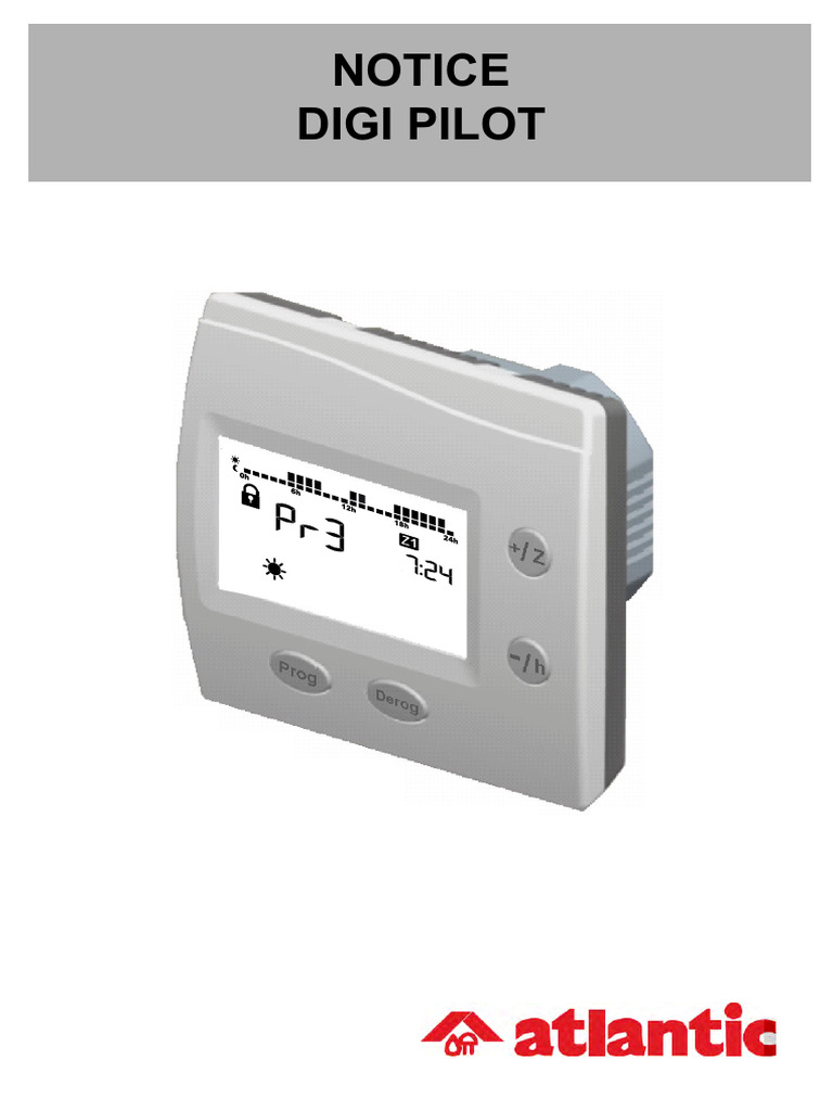 Notice d'utilisation Digi Pilot Atlantic | PDF