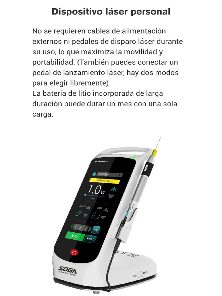 Laser de Diodo Soga | PDF