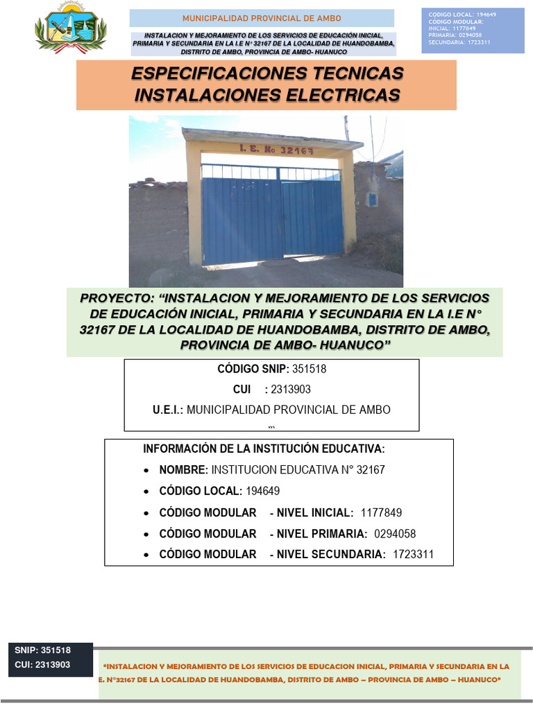 Ee - TT Electricas | PDF | Cobre | Enchufes y tomas de corriente alterna