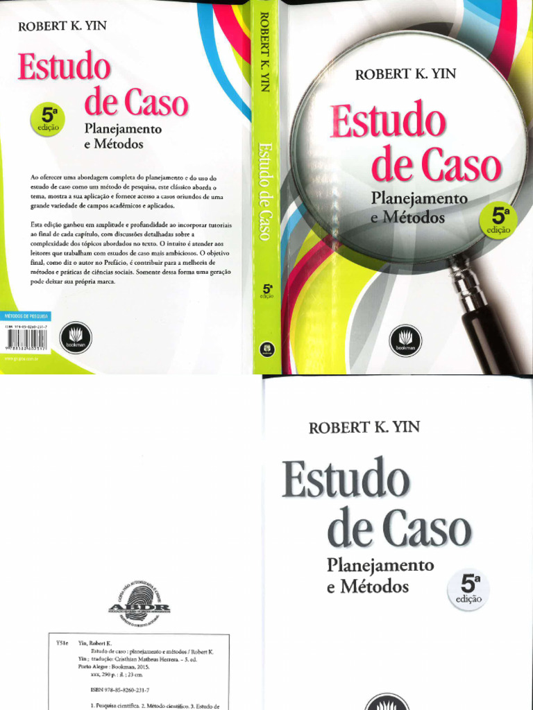 YIN (2015) Estudo de Caso - Livro Completo | PDF