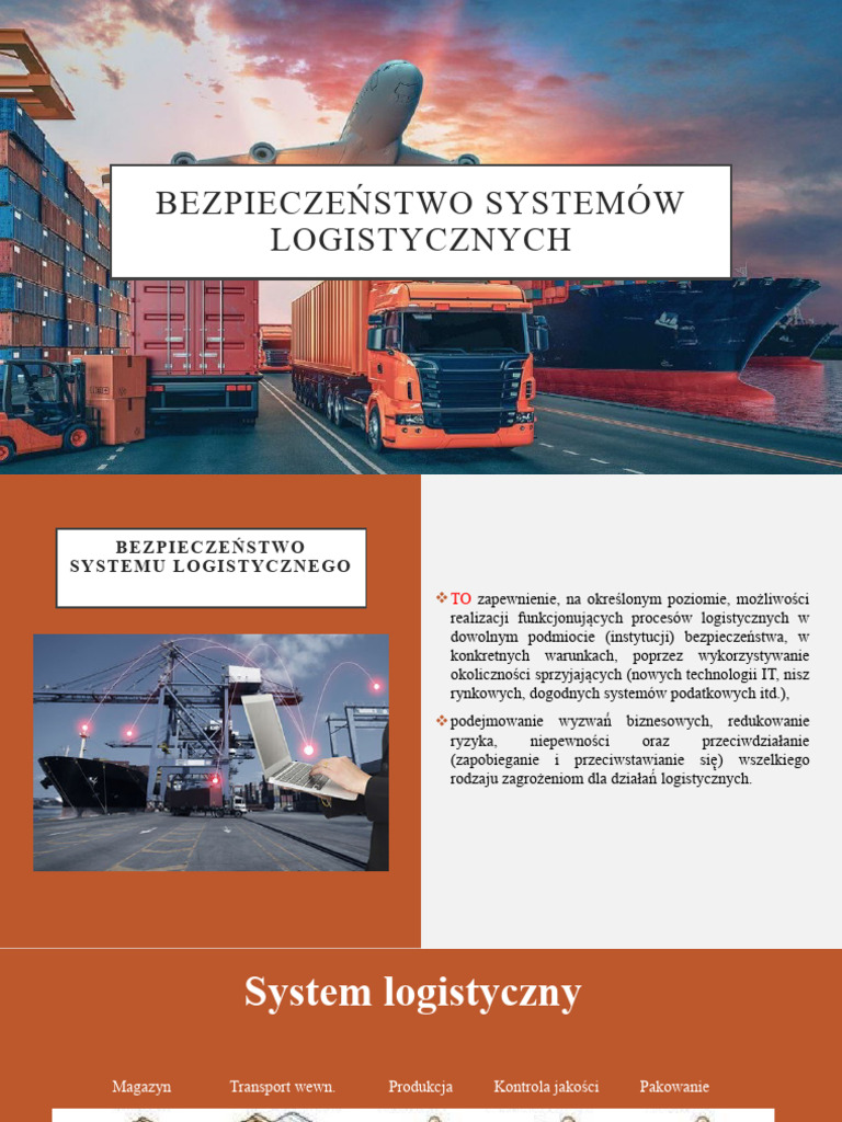 Logistyka | PDF