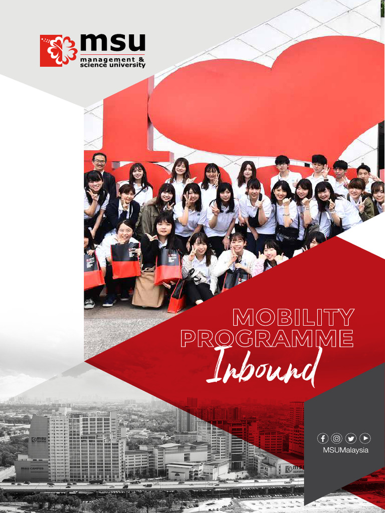 Mobility Program Inbound 2023 2024 | PDF | Postgraduate Education | Michigan State University