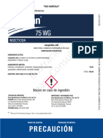 Ficha Técnica APTA ® FMC (México) | PDF | Agua | Residuos