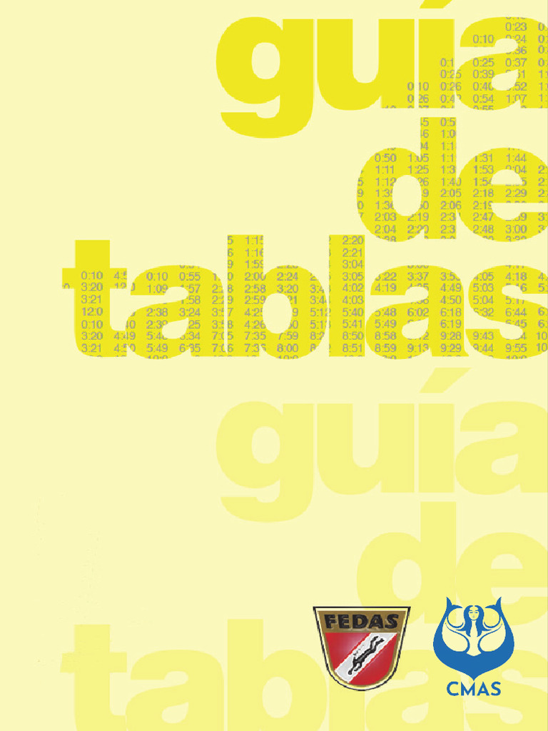 Guía de Tablas FEDAS (3 Ed. - Ed A - V2) 2022-08 | PDF | Agua | Ciencias de la Tierra