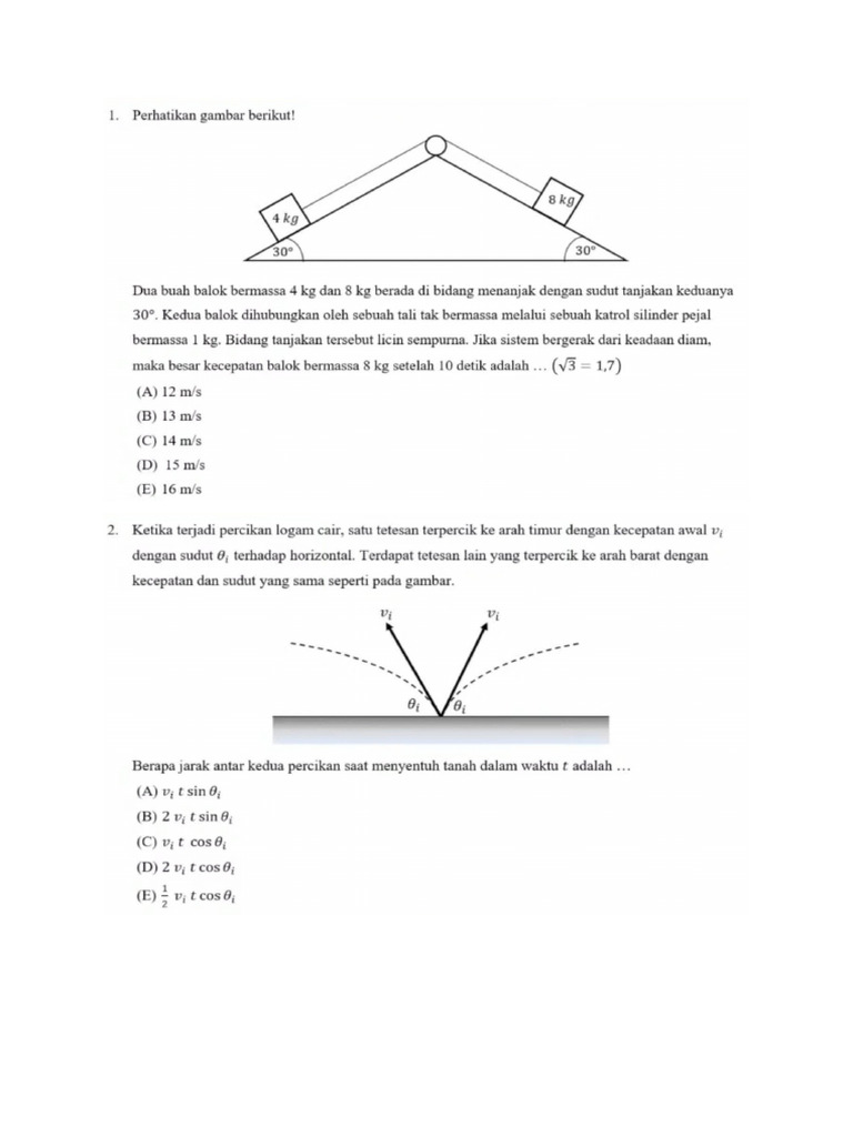 Simak Ui Fisika 2020 | PDF