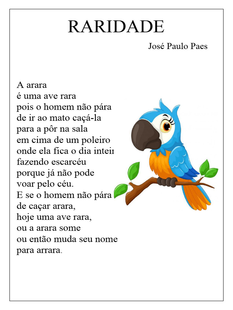 Texto A Arara | PDF