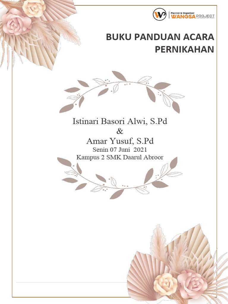 Buku Panduan Pernikahan | PDF