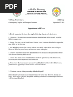 Appointment with Love: A Summary | PDF