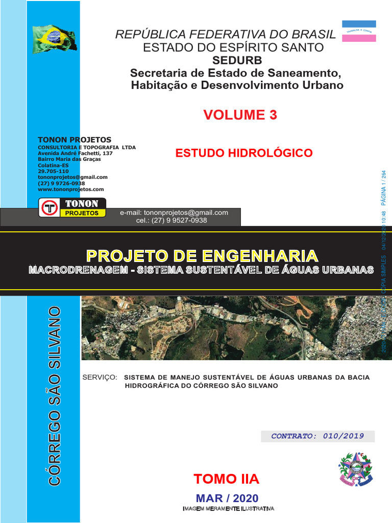 6 Projetos Memorial Reservatorios CC #011.2020 | PDF | Enchente | Ferimento