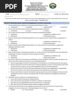 ESP 9 Summative Test | PDF