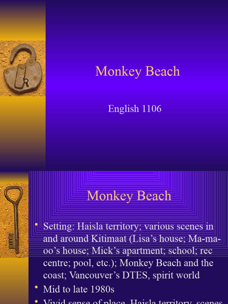 Monkey Beach 2019 1 2 | PDF | Canadian Literature