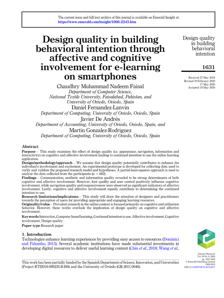 Design Quality in Building Beh | PDF | Affect (Psychology ...