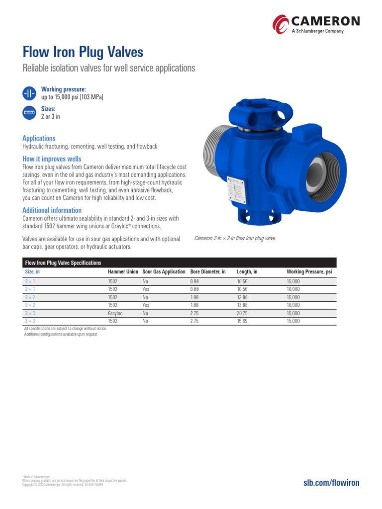 Flow Iron Plug Valves Ps | PDF | Valve | Machines